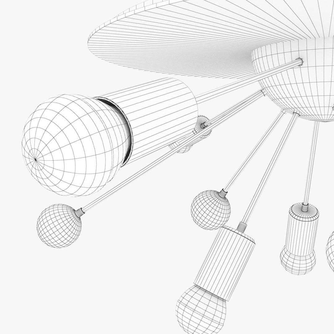 3d model architectural light