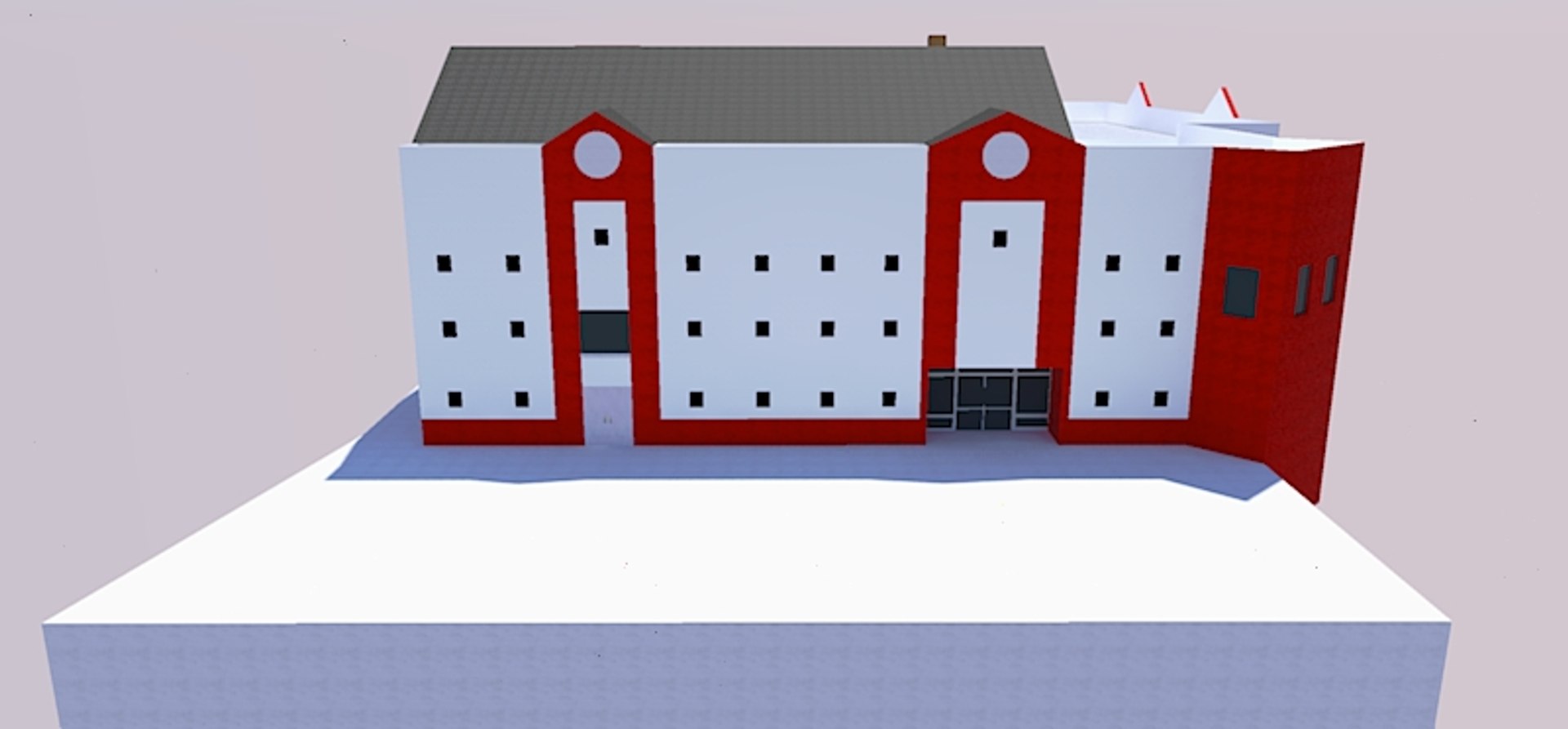 Church methodist model - TurboSquid 1362137