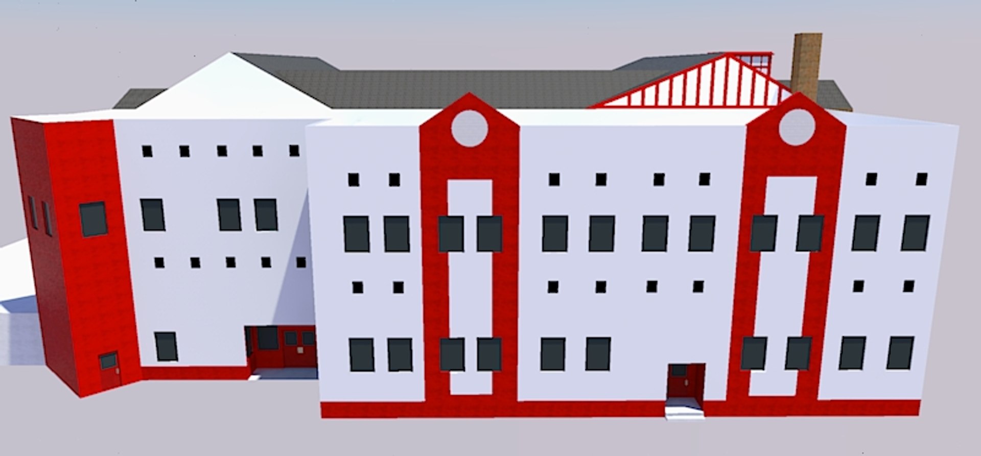 Church methodist model - TurboSquid 1362137