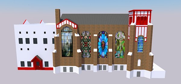Cartoon Building SketchUp Models for Download | TurboSquid