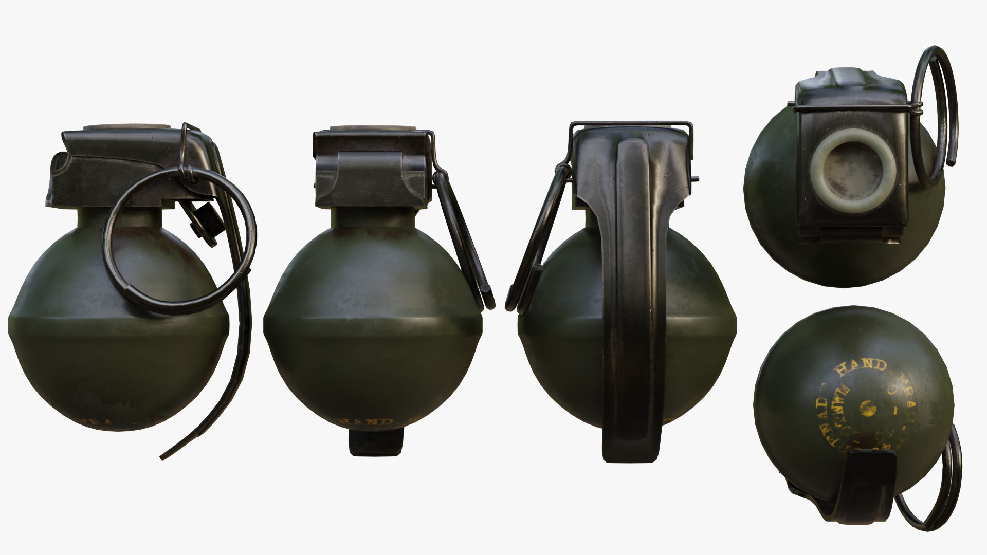 V40 Mini Frag Grenade 3D - TurboSquid 2245067