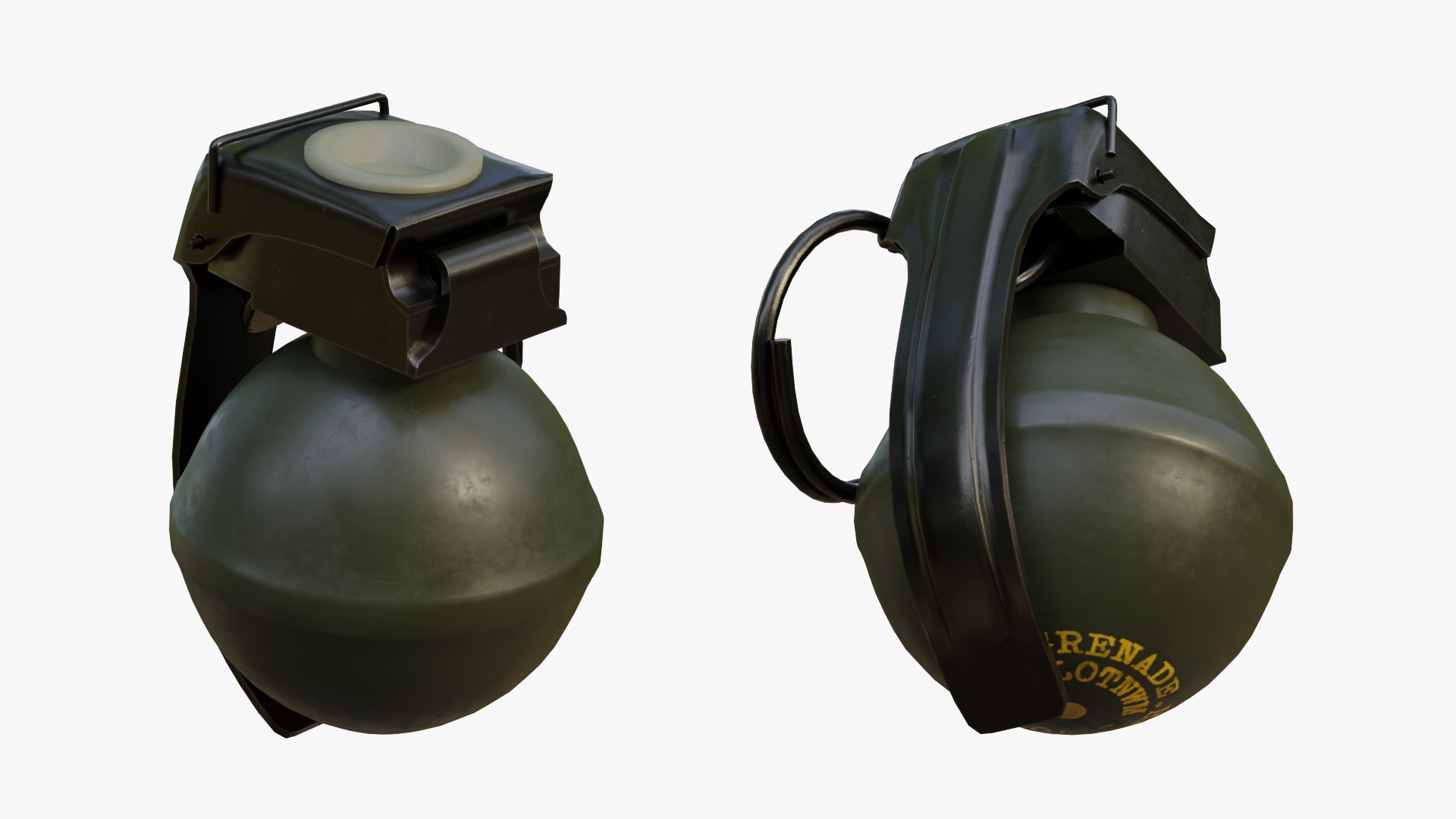 V40 Mini Frag Grenade 3D - TurboSquid 2245067