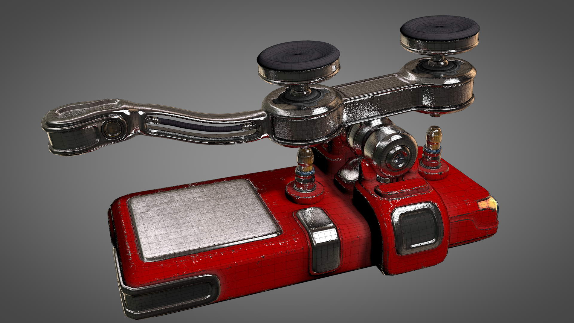 Vintage Telegraph Communication 3D Model - TurboSquid 1470069