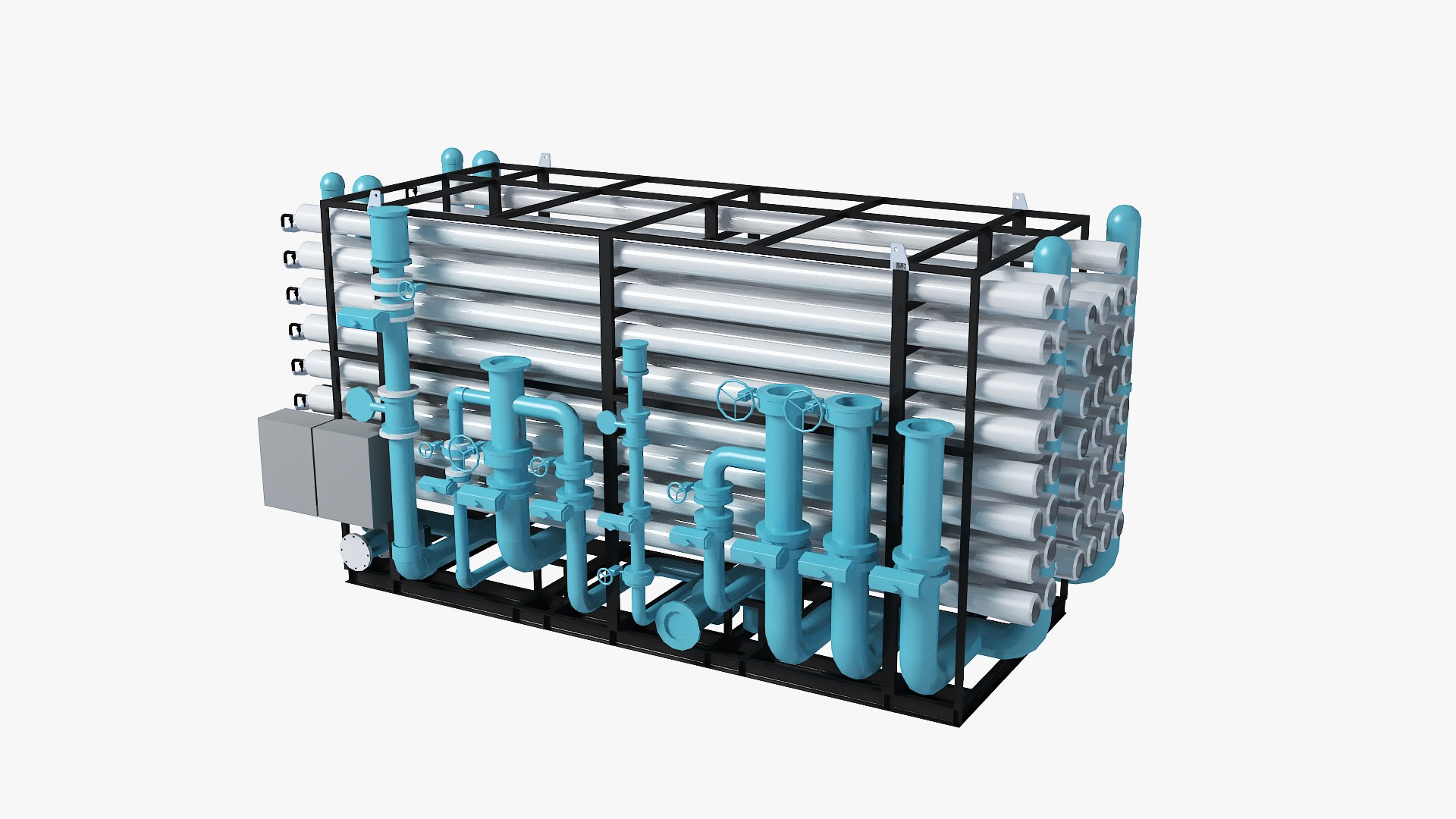 Reverse Osmosis Membrane 3D Model - TurboSquid 2207037