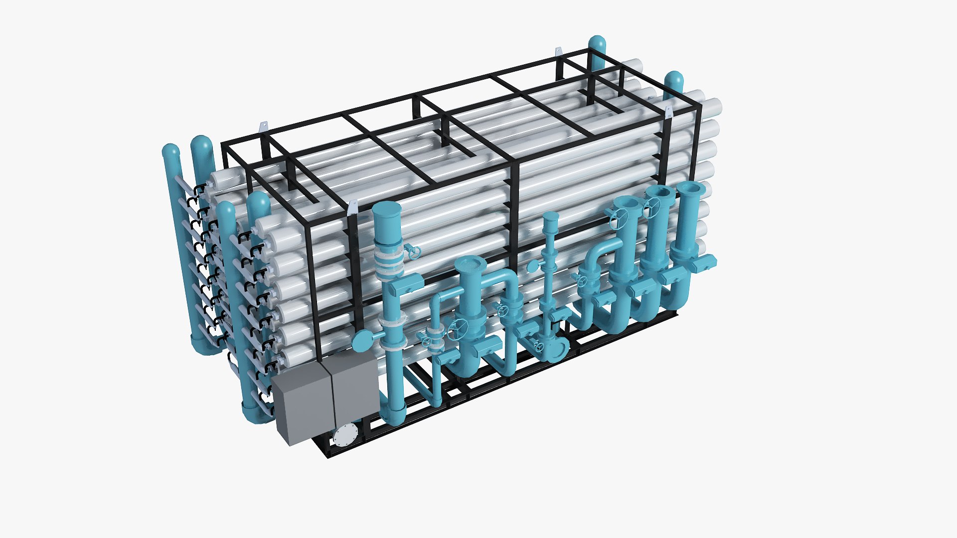 Reverse Osmosis Membrane 3D Model - TurboSquid 2207037