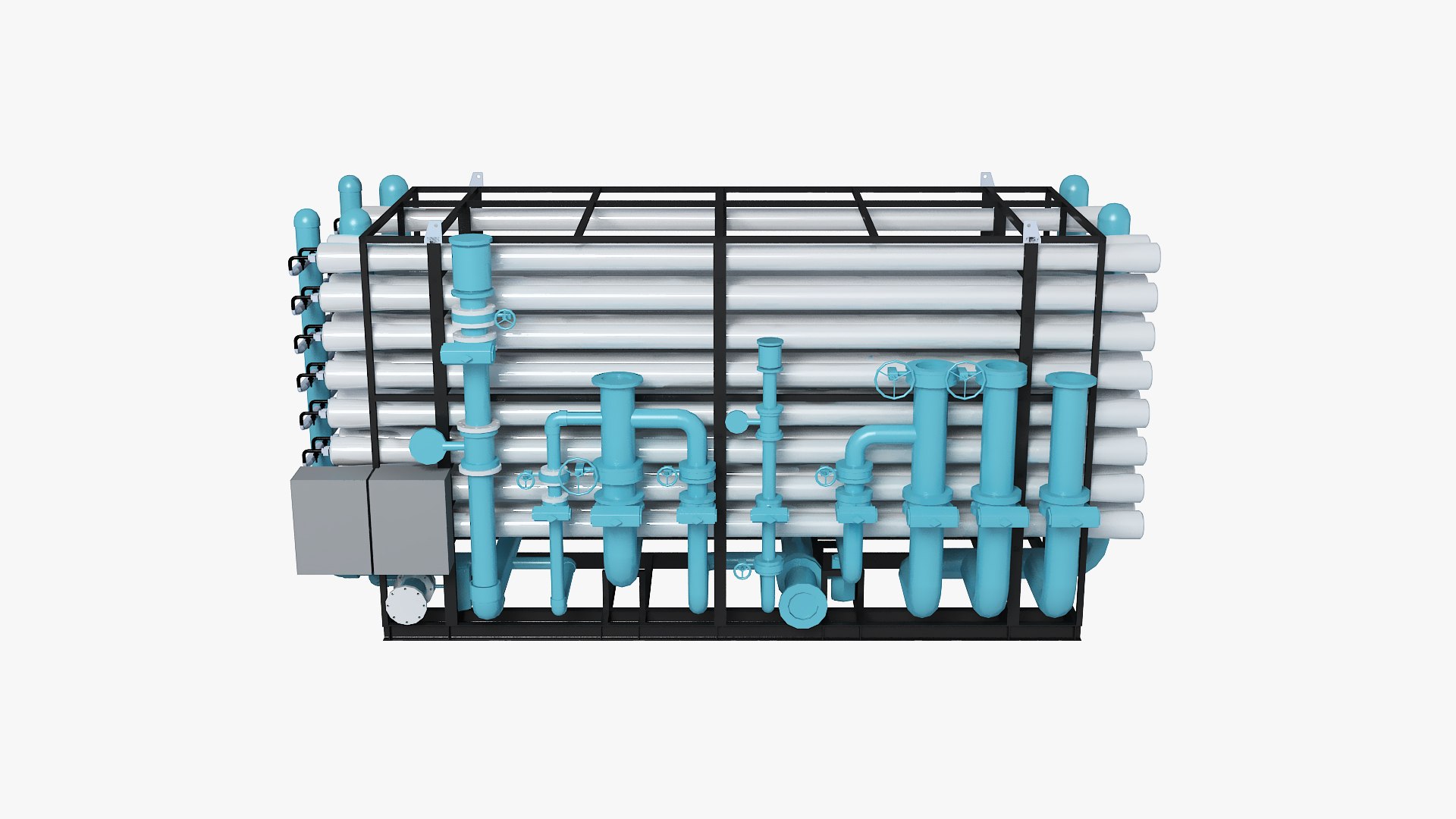 Reverse Osmosis Membrane 3D Model - TurboSquid 2207037