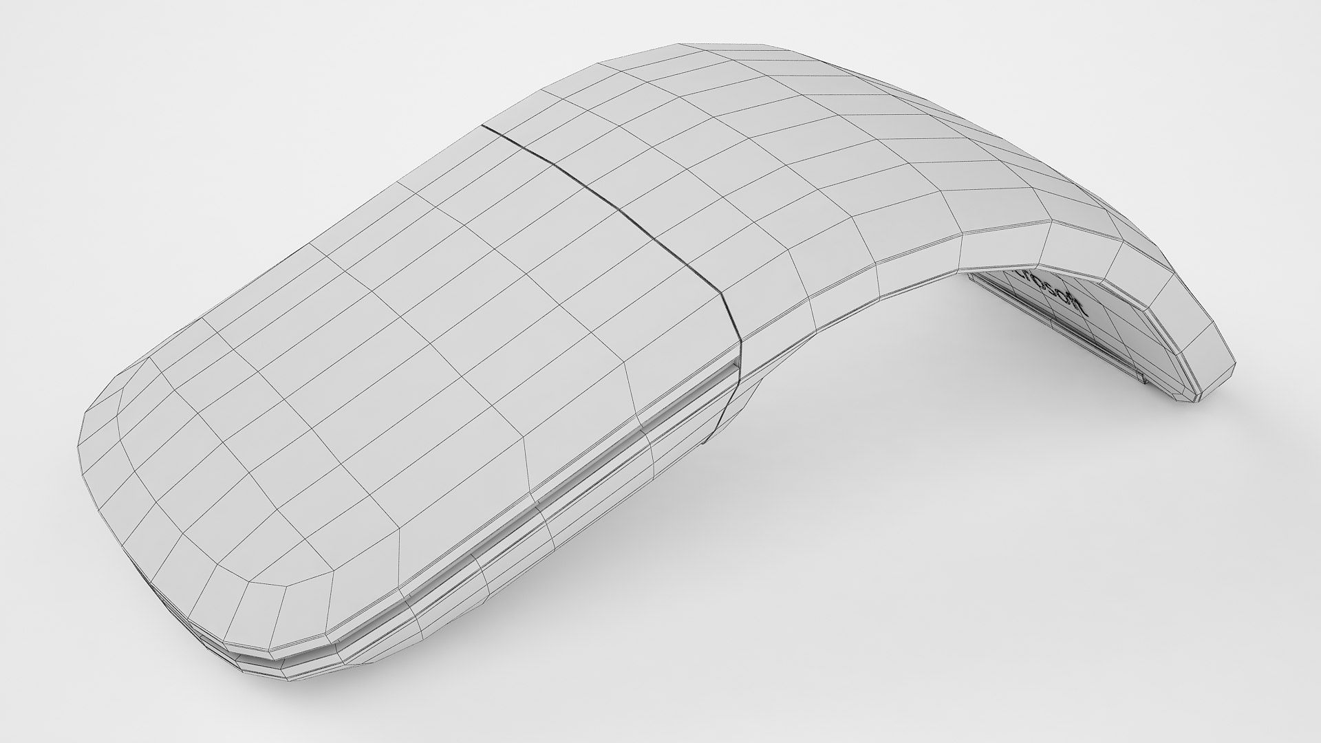 Microsoft Arc Mouse 3D Model - TurboSquid 1495369