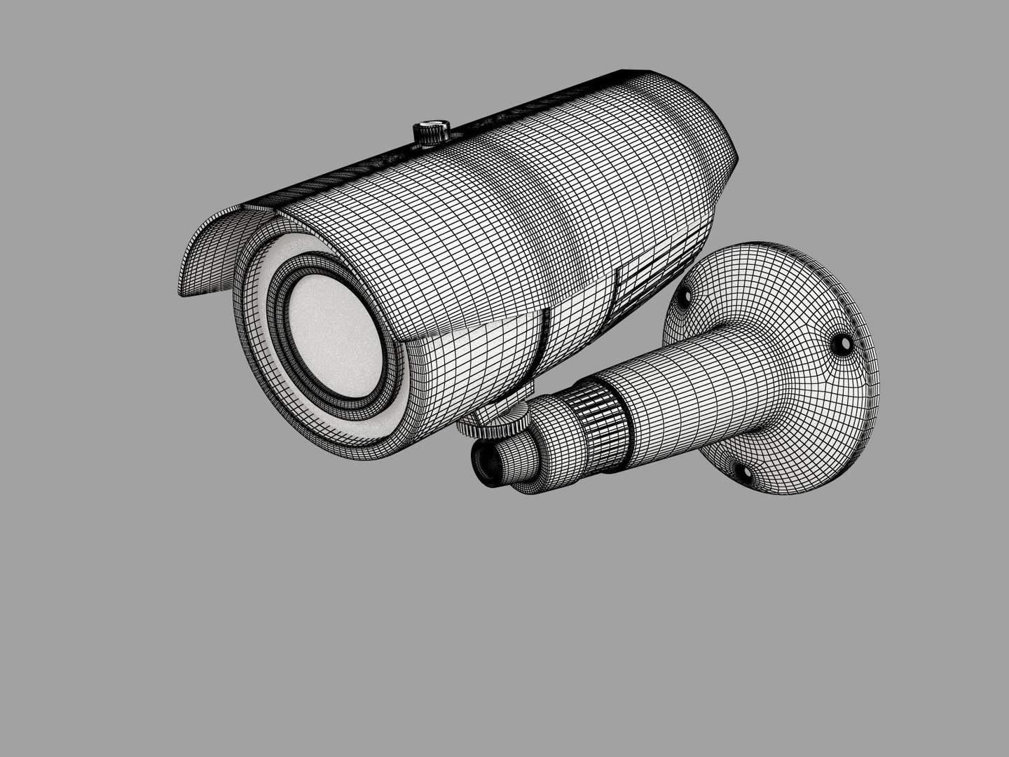 cctv camera 3d model