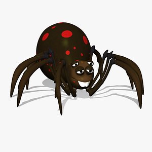 3D Cartoon Spider Models - Browse & Download Formats - TurboSquid