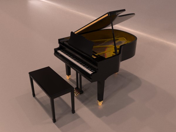 Grand Piano Blender Models for Download | TurboSquid