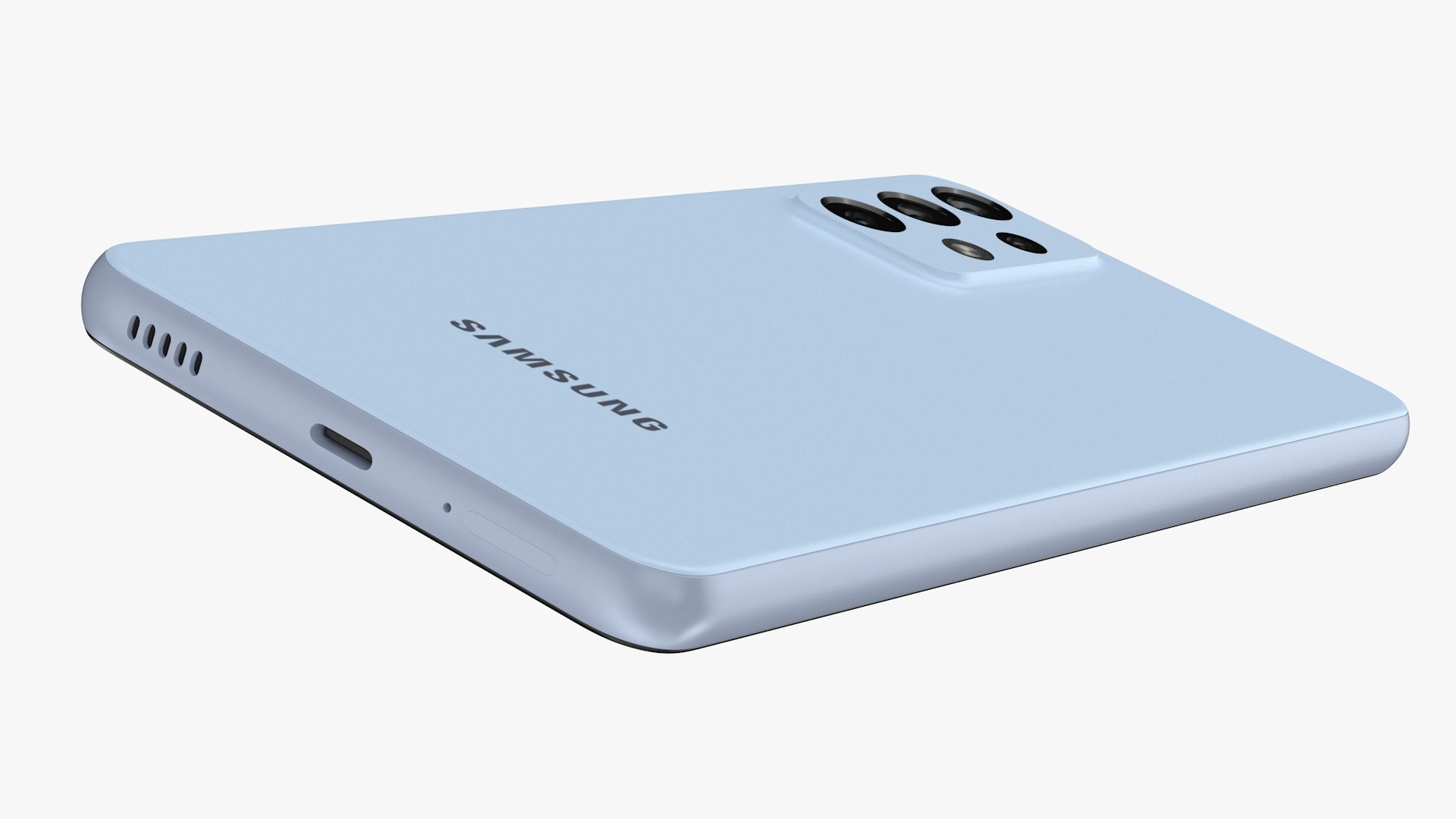 Samsung Galaxy A33 Blue 3D - TurboSquid 1871380