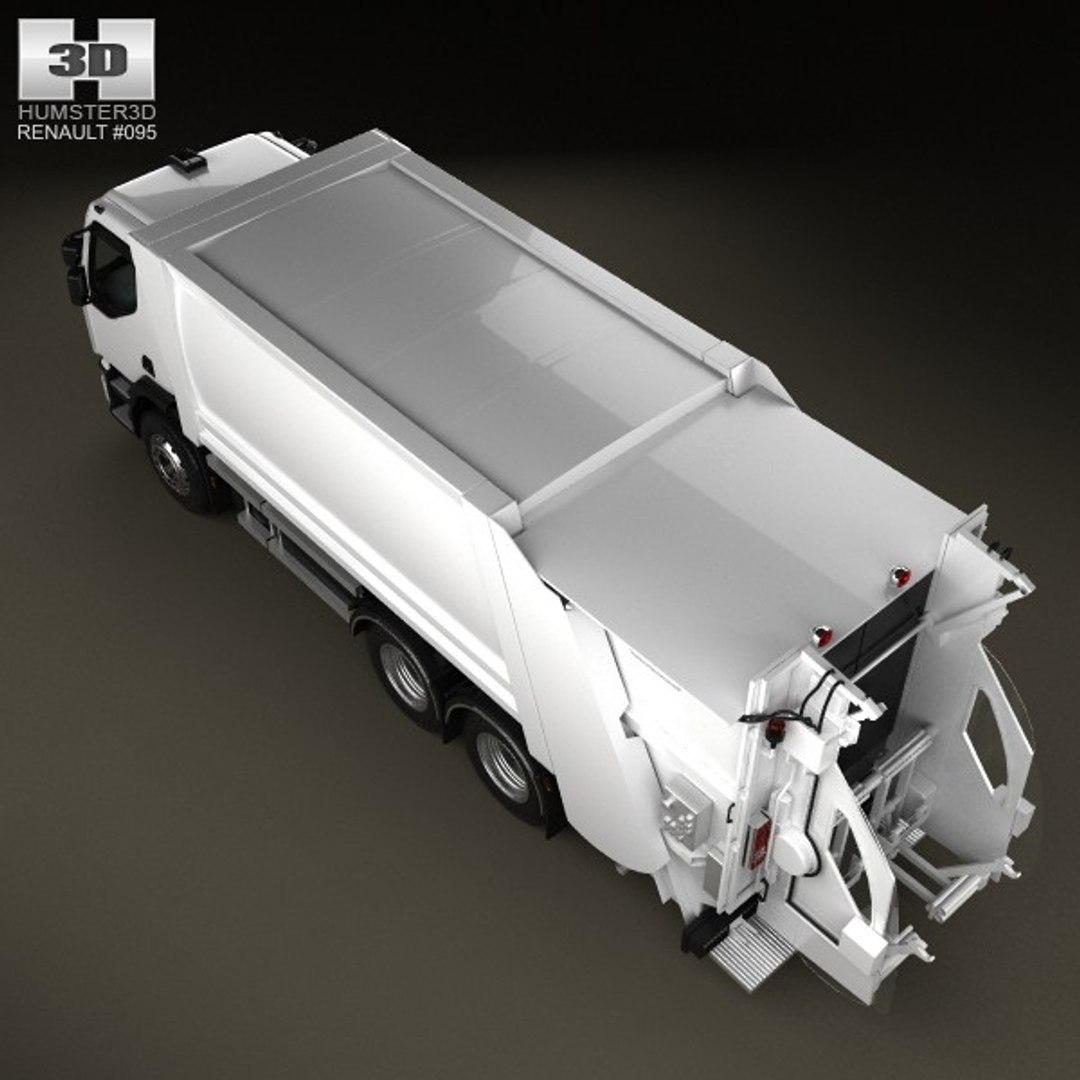 3d model garbage hybrys premium
