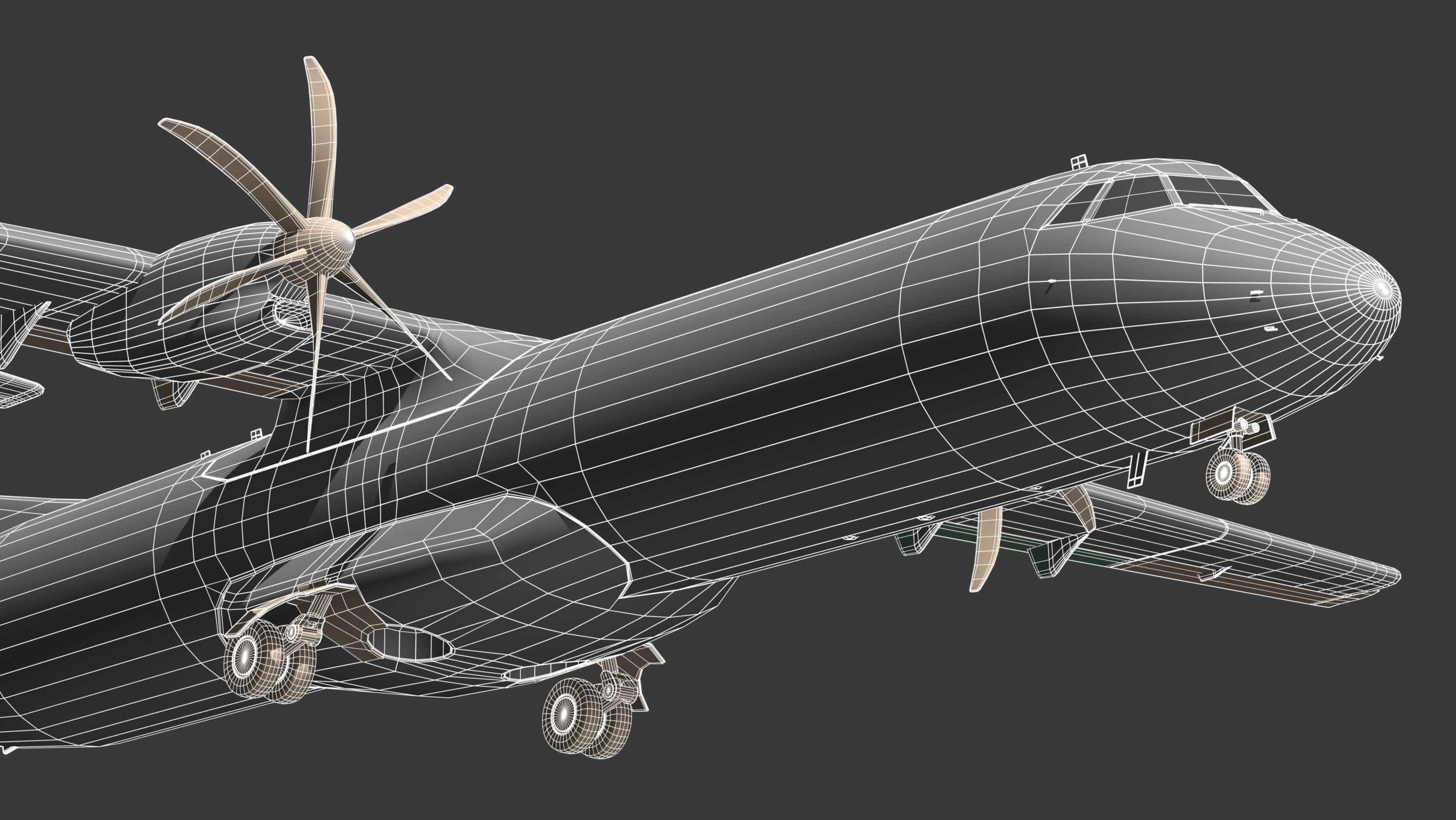 3D atr 72 air new - TurboSquid 1647996
