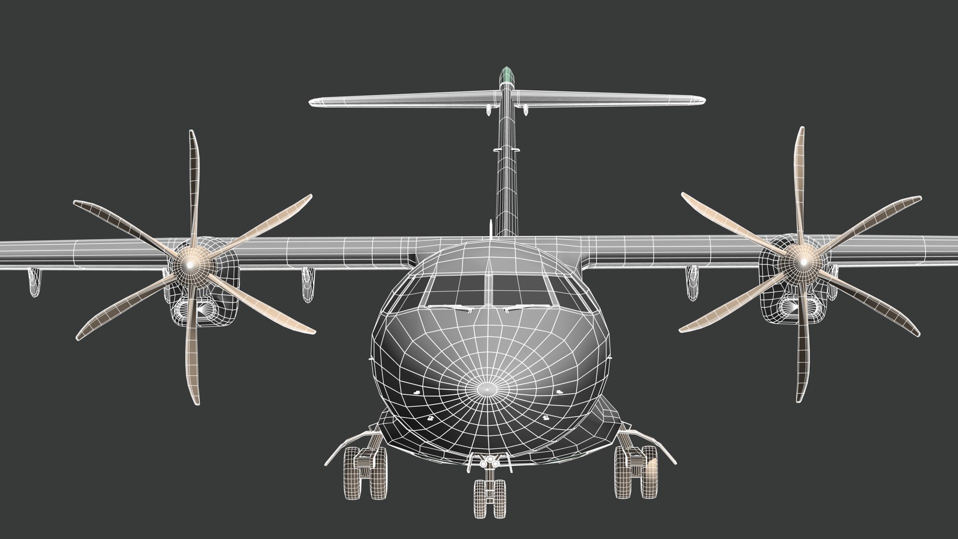 3D Atr 72 Air New - TurboSquid 1647996