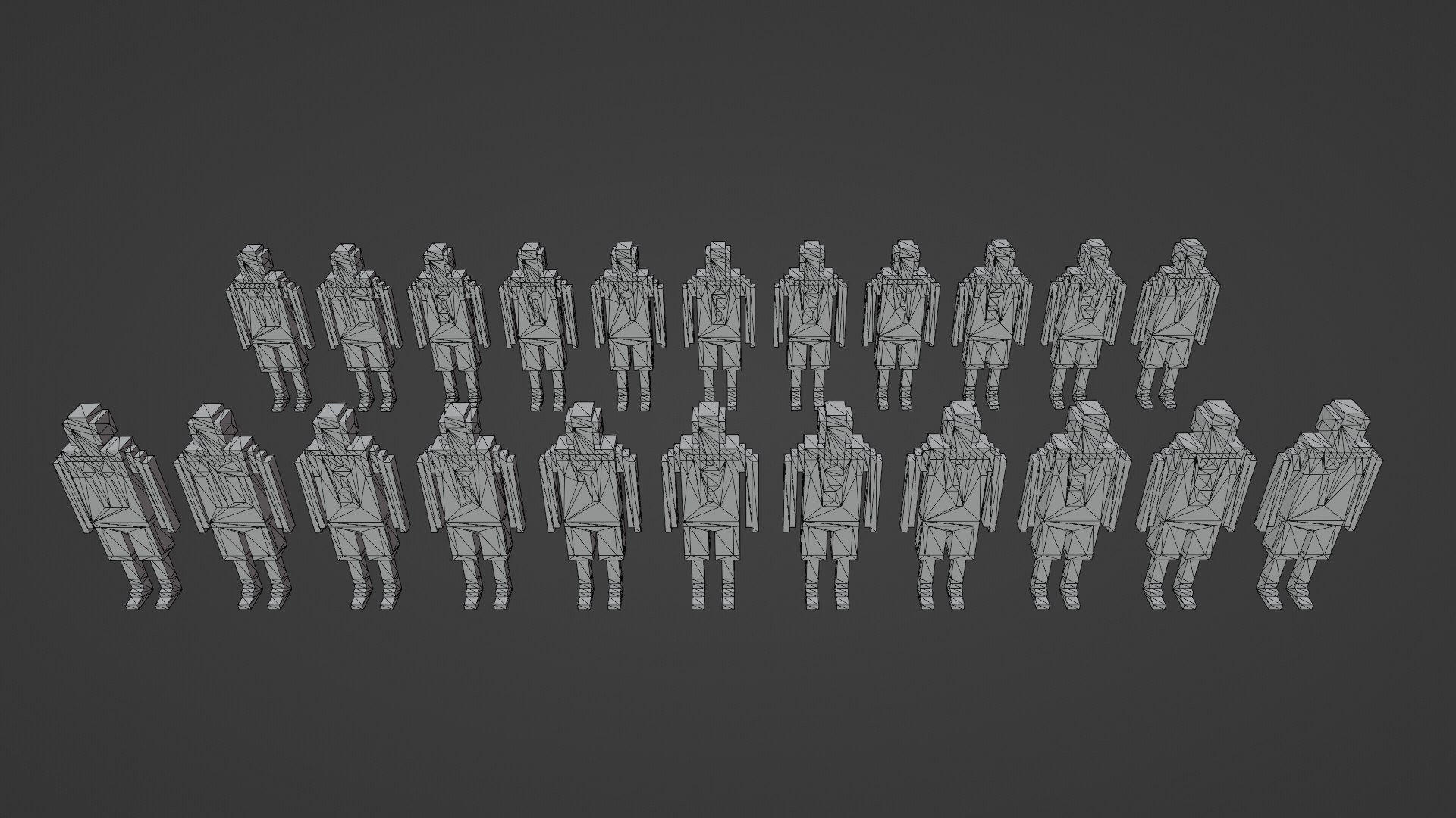 Voxel Basketball Team Players 3D Model - TurboSquid 2064301