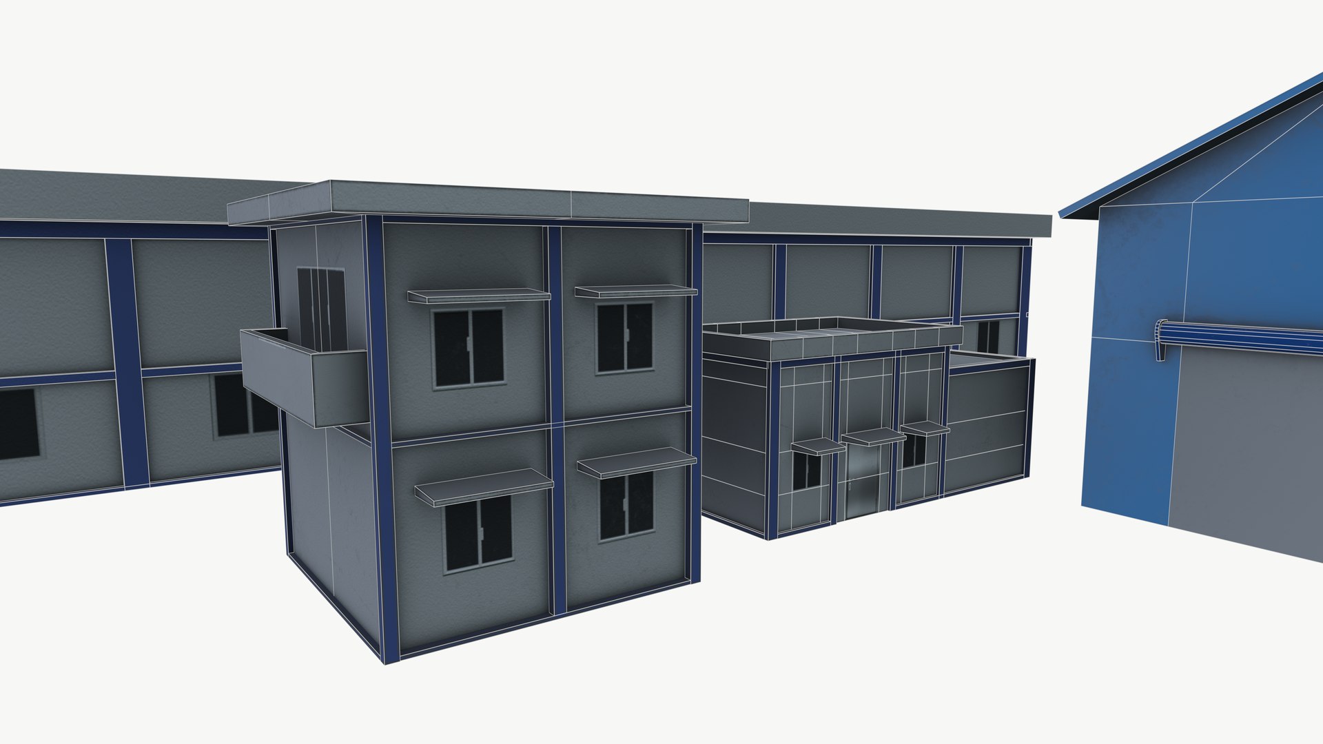 Industrial Warehouse 3D Model - TurboSquid 2370418
