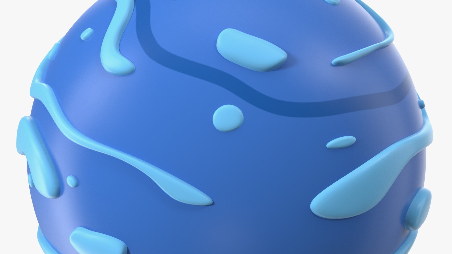 3D Cartoon Planet Neptune model - TurboSquid 1865732