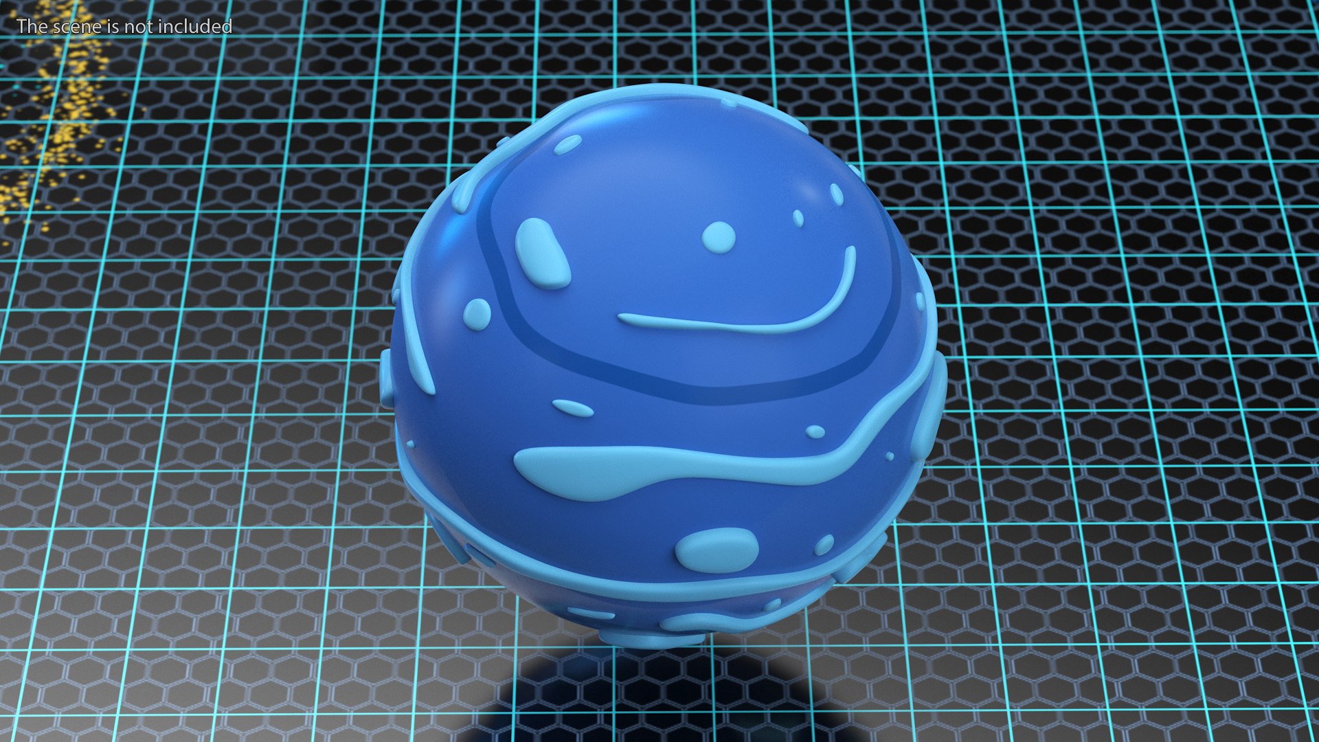3D Cartoon Planet Neptune Model - TurboSquid 1865732