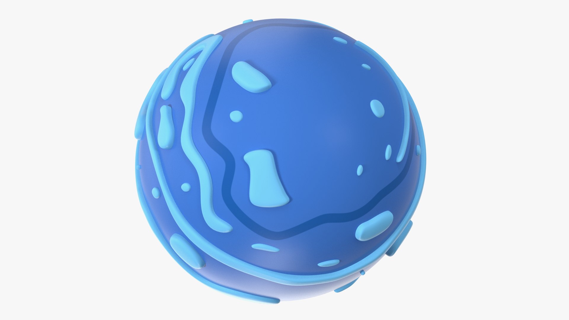 3D Cartoon Planet Neptune Model - TurboSquid 1865732