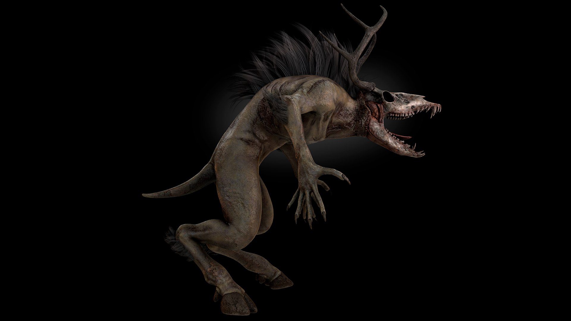3D Wendigo Creature - TurboSquid 1819073