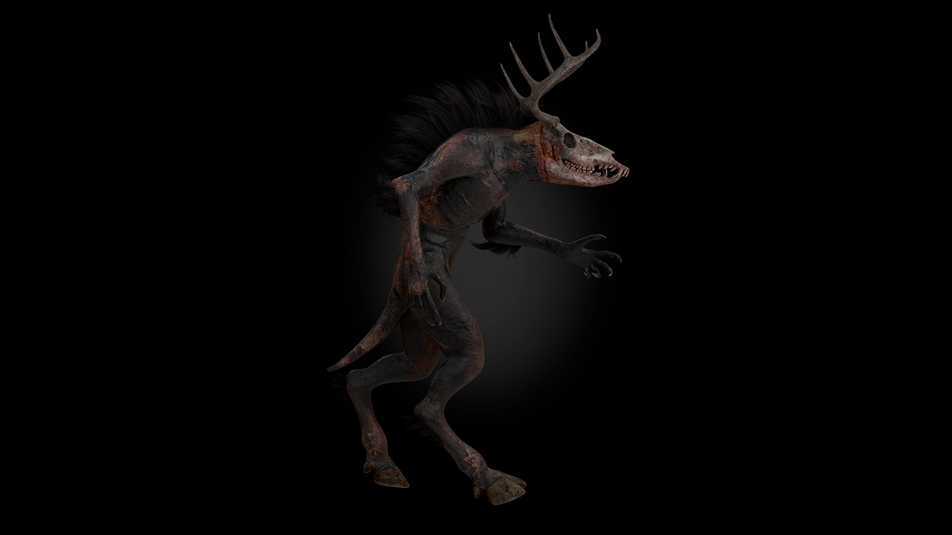 3D Wendigo Creature - TurboSquid 1819073