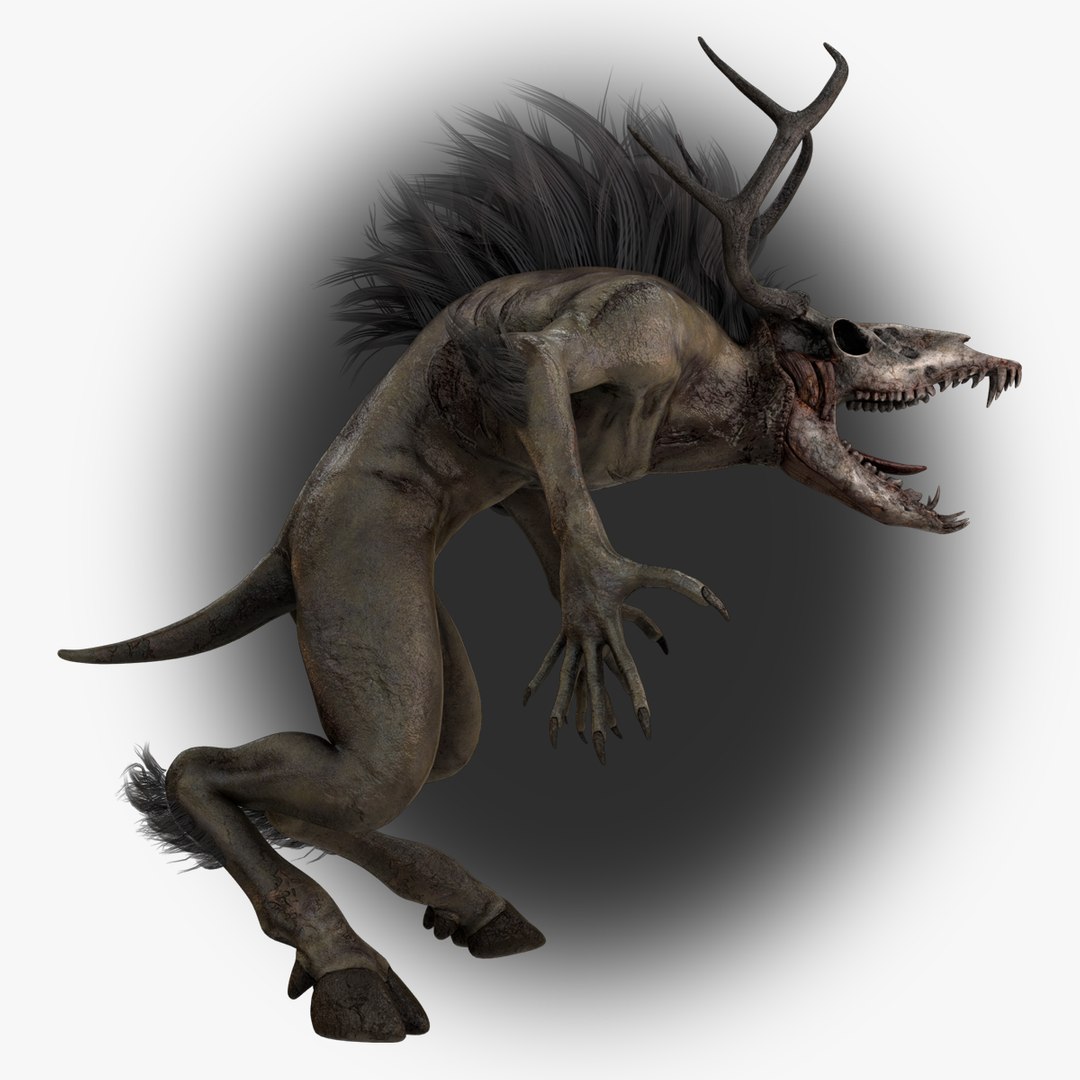 3D Wendigo Creature - TurboSquid 1819073