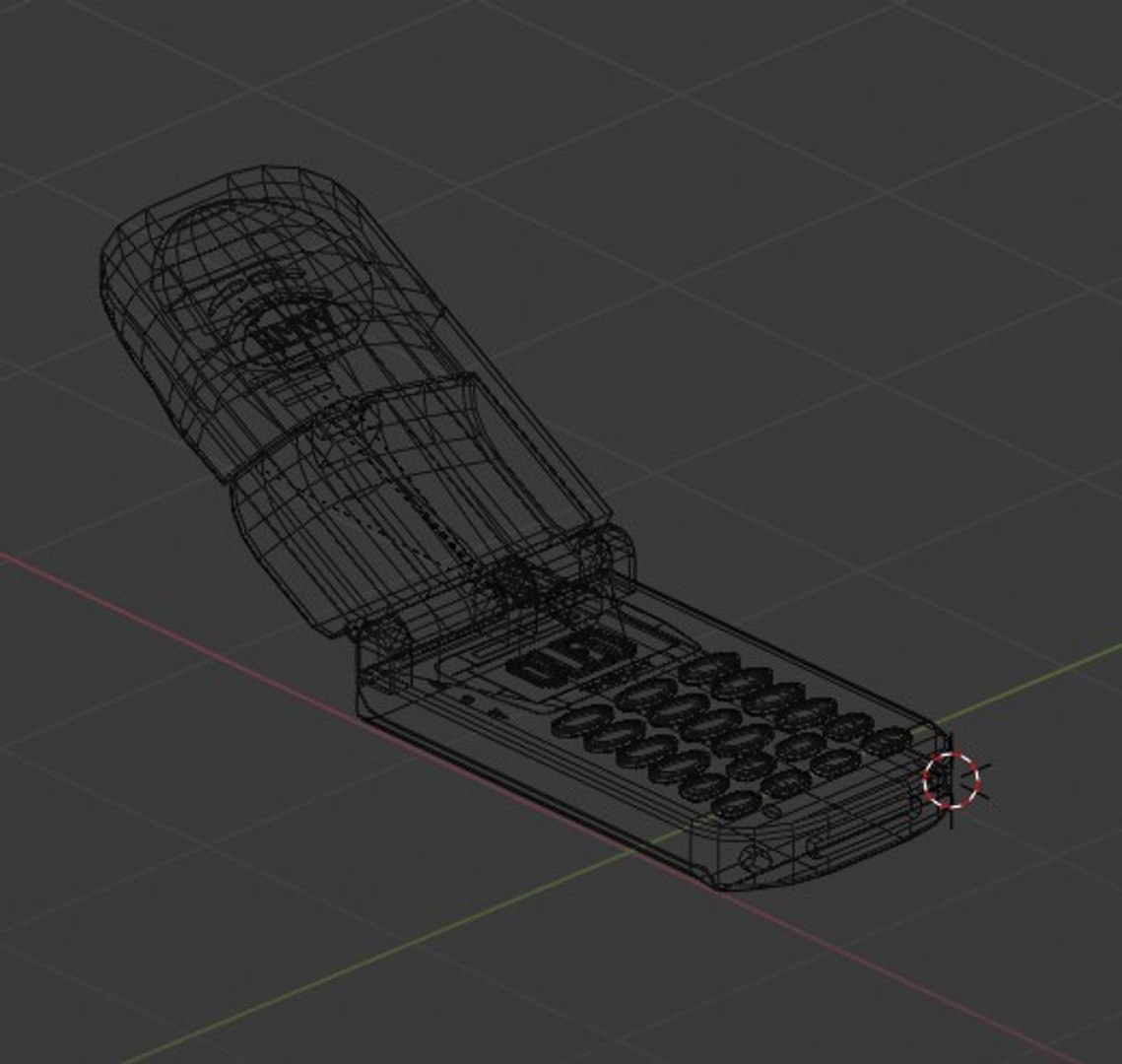 Motorola timeport p8767 mobile phone model - TurboSquid 1553921