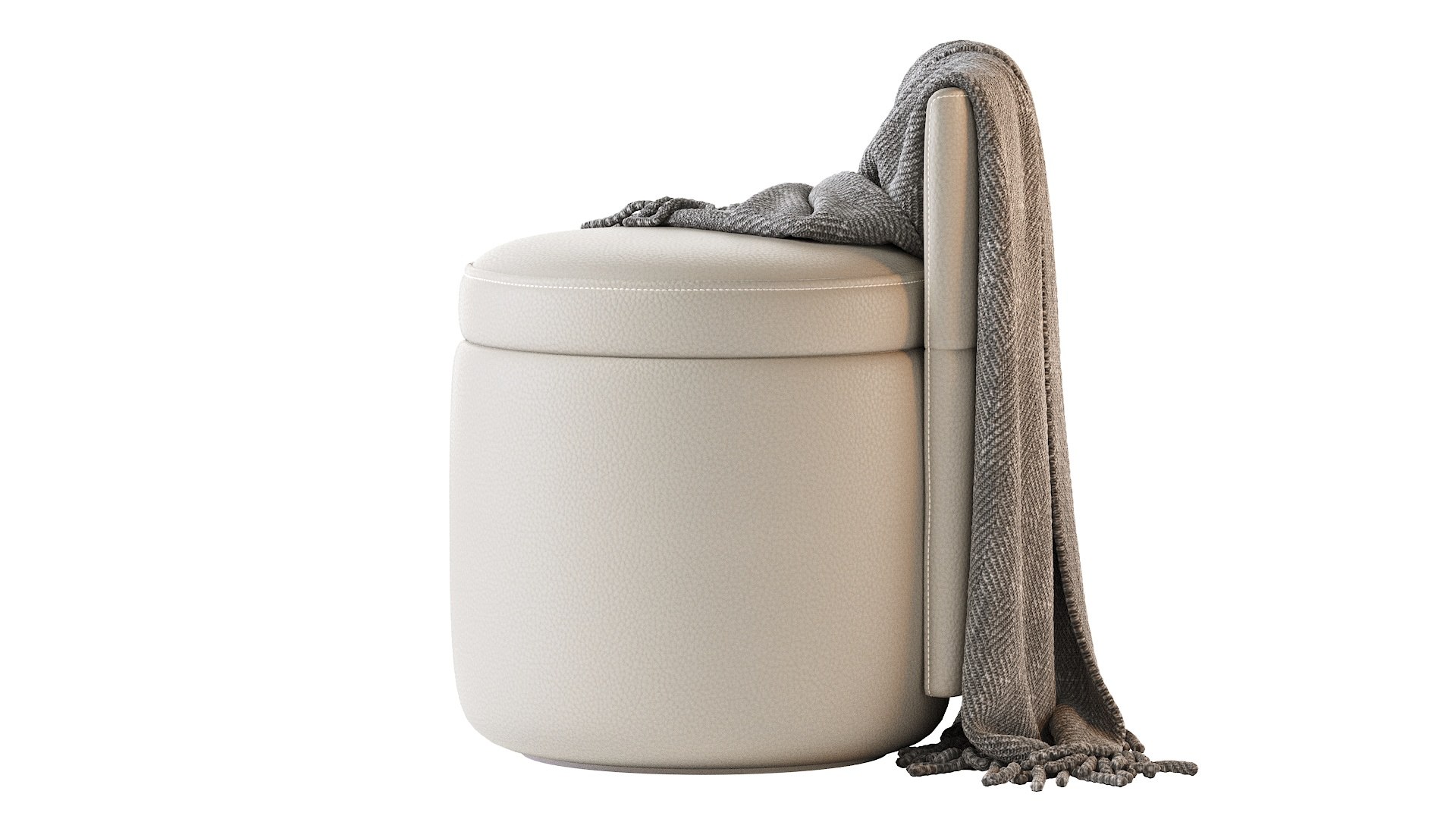 3D Pouf MADISON Turri Model - TurboSquid 1874674