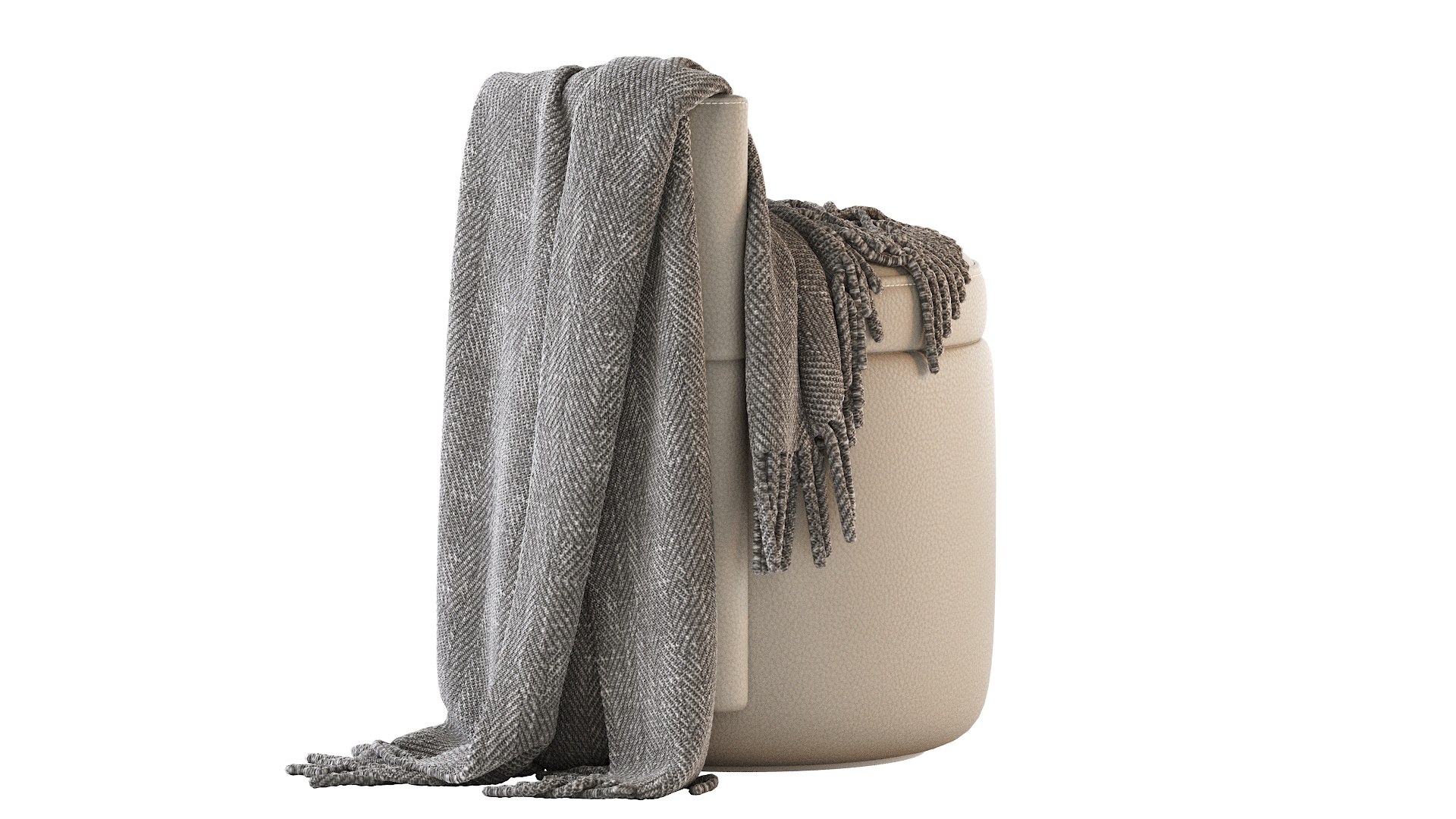 3D Pouf MADISON Turri Model - TurboSquid 1874674
