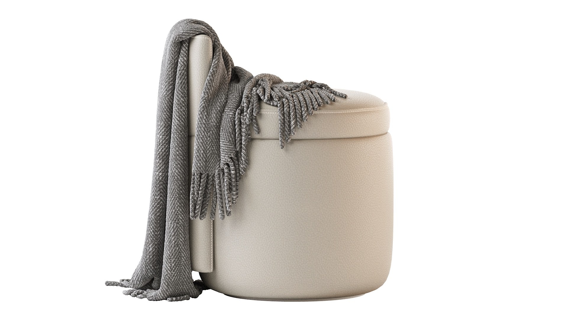 3D Pouf MADISON Turri Model - TurboSquid 1874674