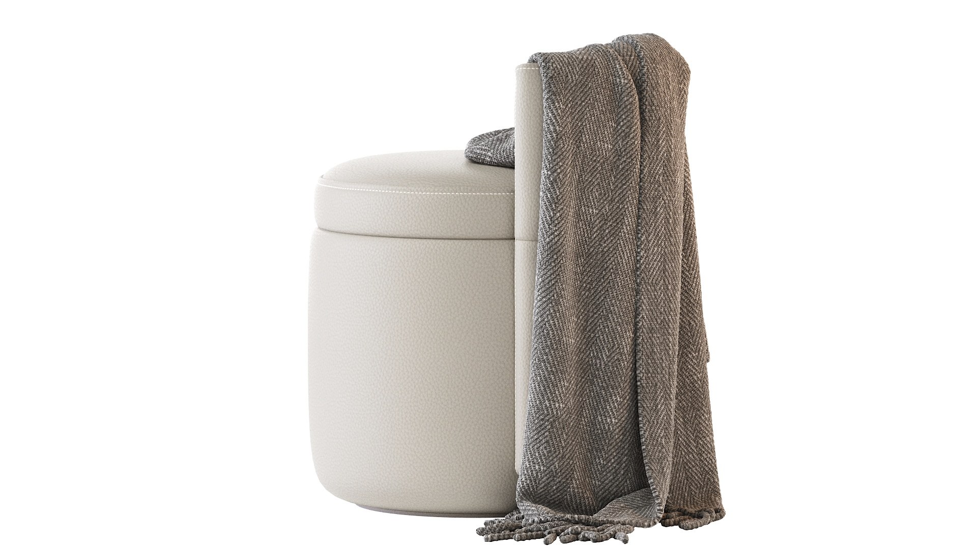 3D Pouf MADISON Turri Model - TurboSquid 1874674