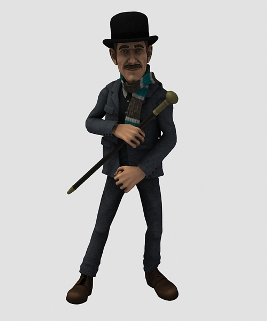 Character Watson 3d Model