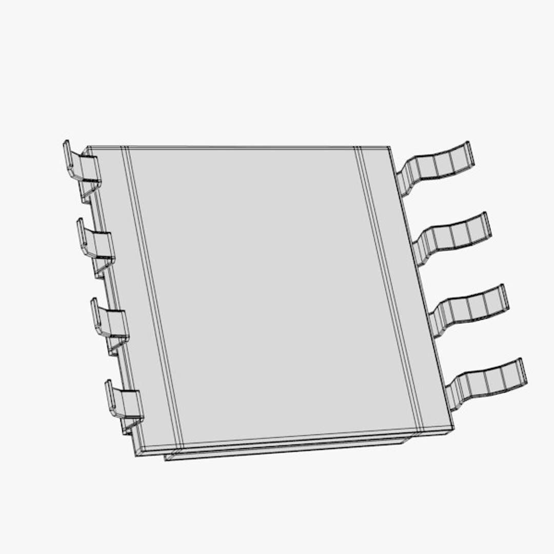 Chip 3d Model