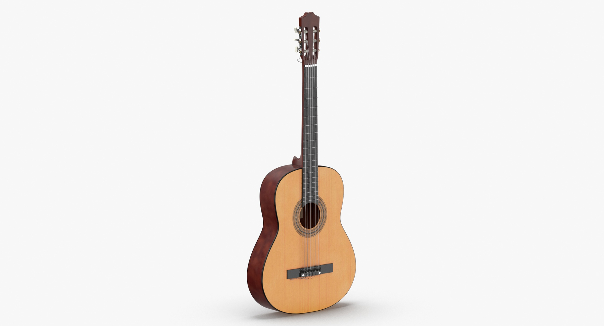 Classic Guitar 3D Model - TurboSquid 1667175