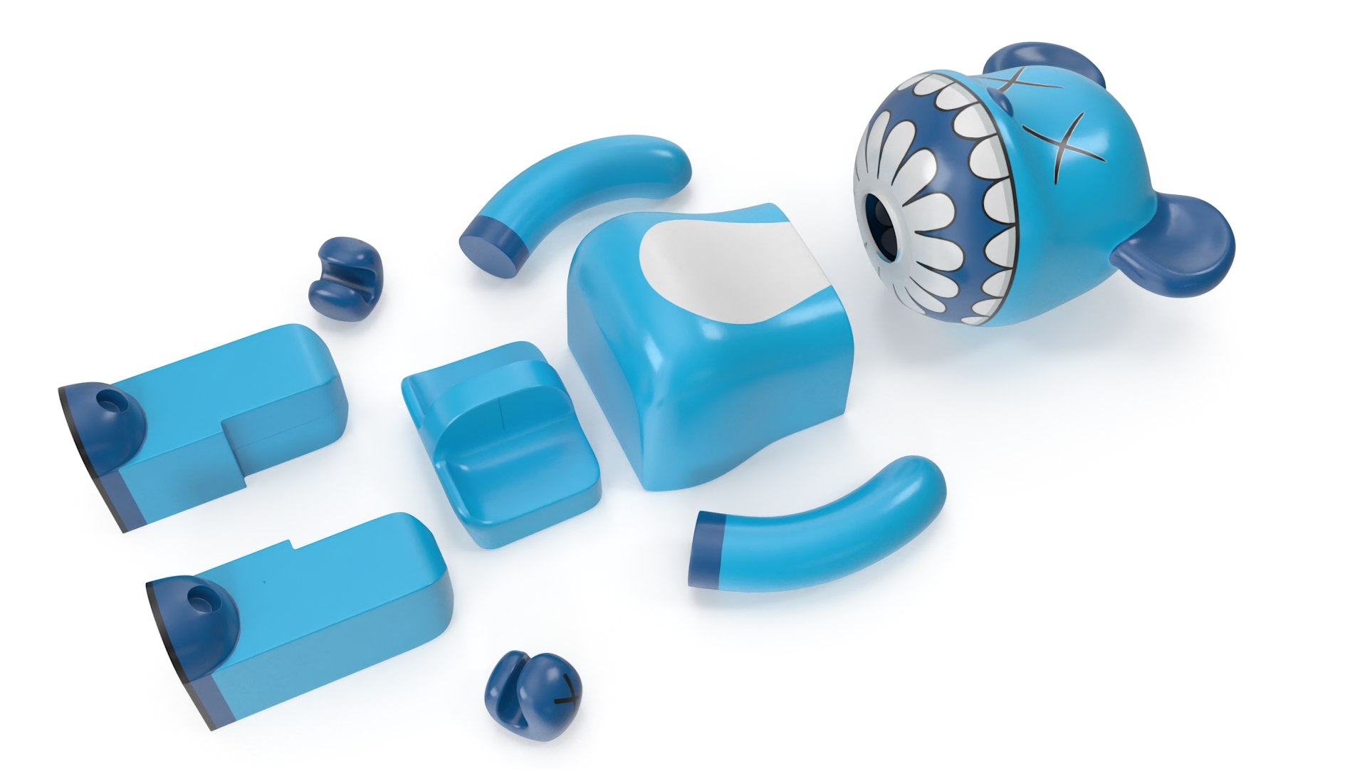 3D Bearbrick Chomper Model - TurboSquid 2274244