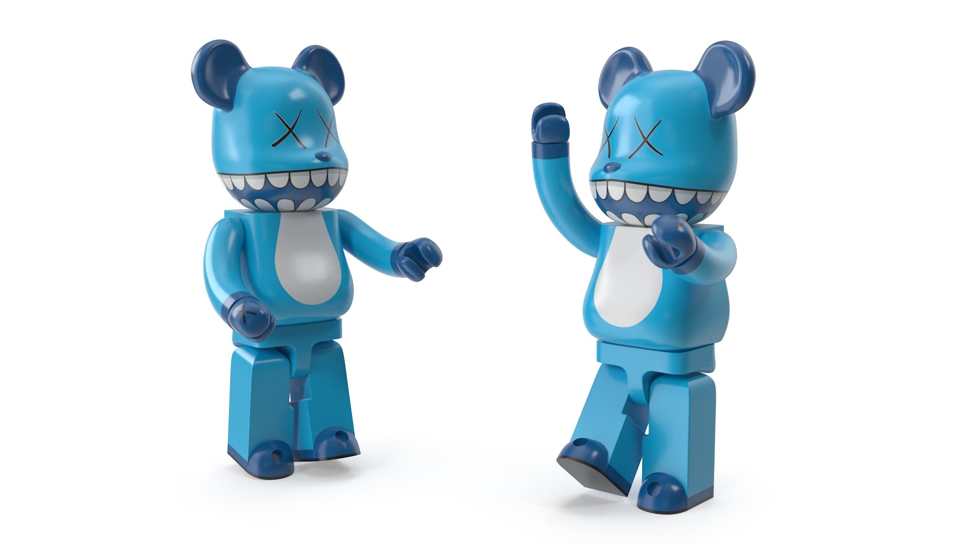 3D Bearbrick Chomper Model - TurboSquid 2274244