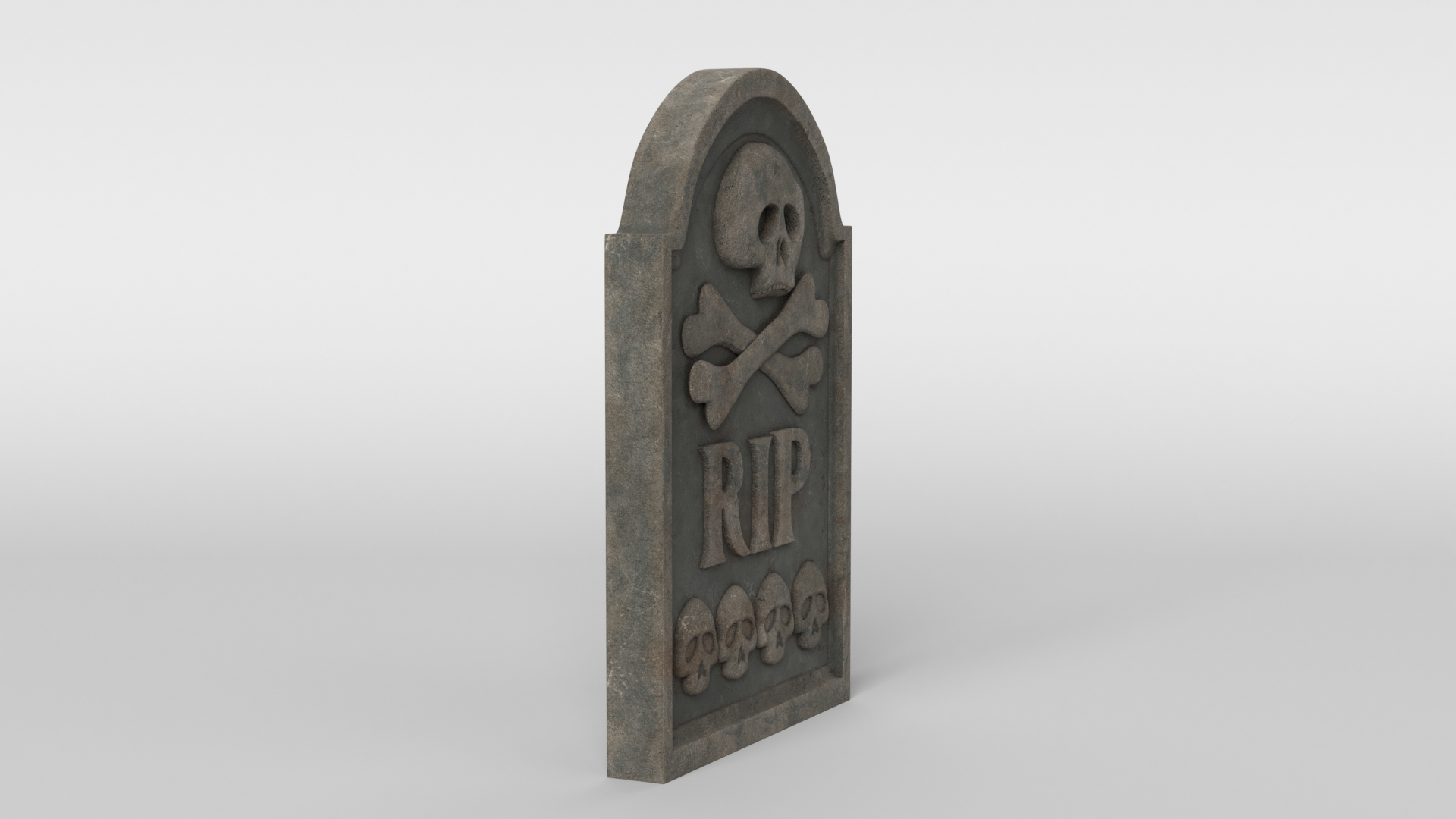 Gravestone grave stone 3D model - TurboSquid 1612949