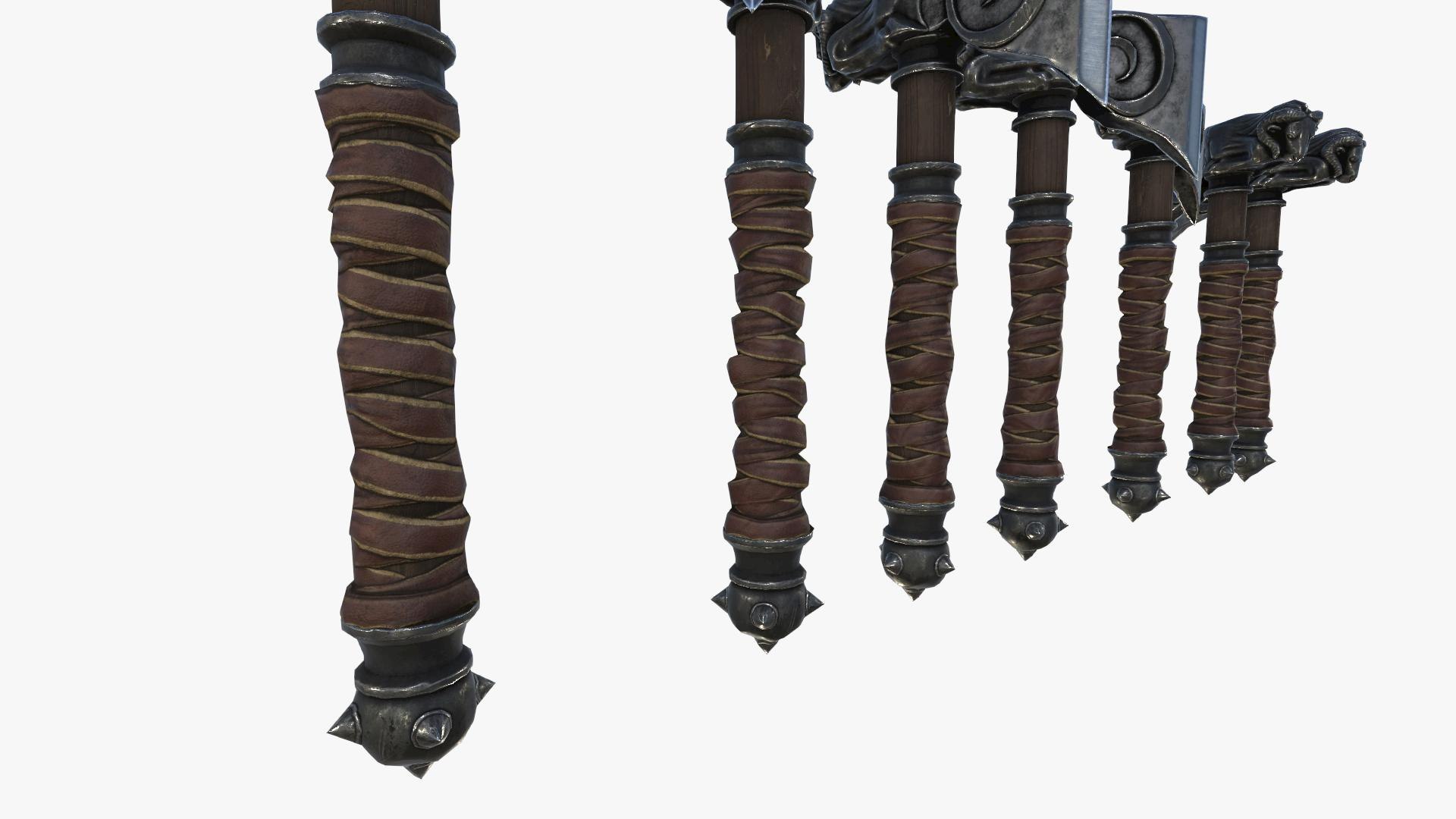 Fantasy Axe RPG Axe Hammer Hand Axe Shepherds Axe Battleaxe Ono ...