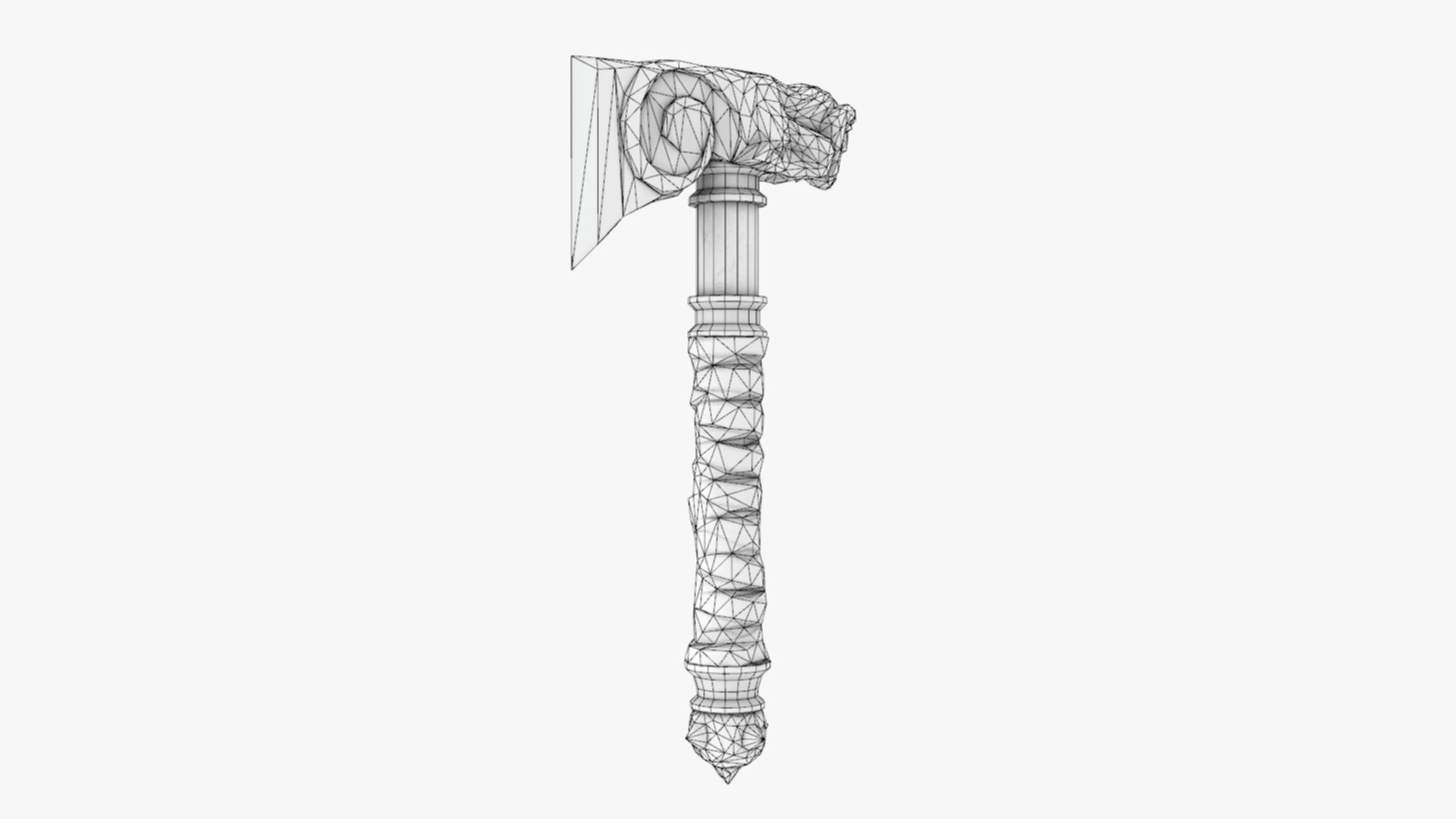 Fantasy Axe RPG Axe Hammer Hand Axe Shepherds Axe Battleaxe Ono ...