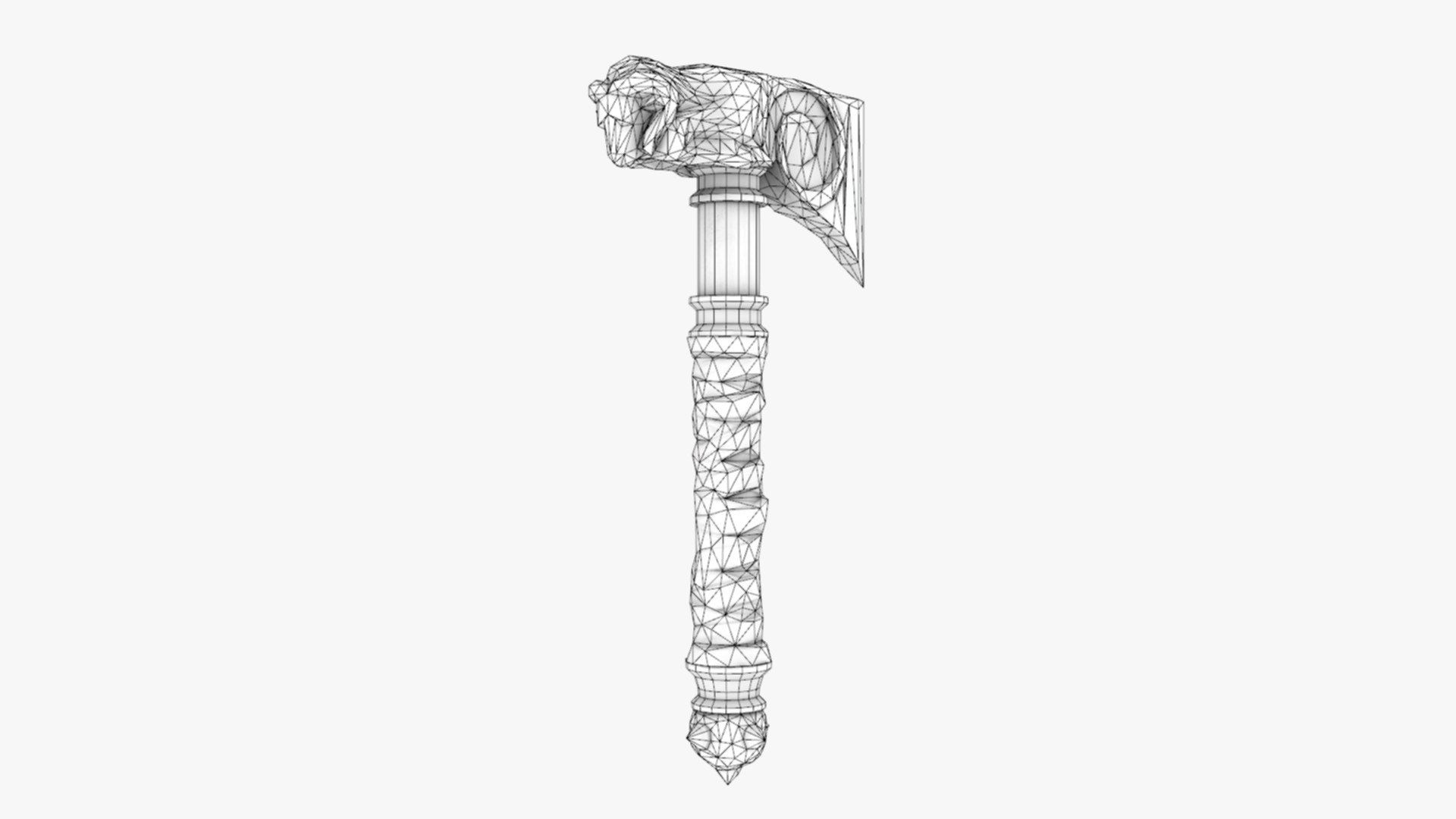 Fantasy Axe RPG Axe Hammer Hand Axe Shepherds Axe Battleaxe Ono ...
