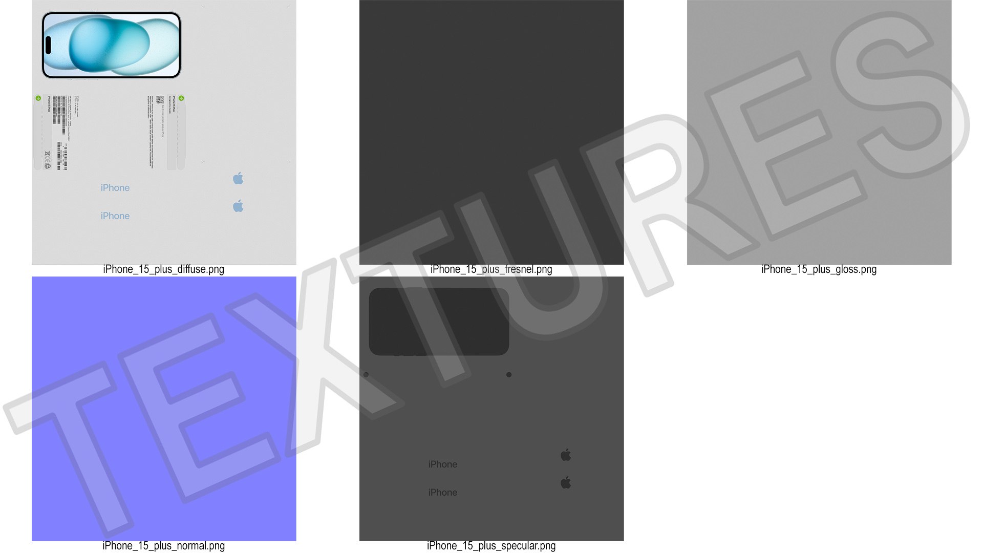 Apple IPhone 15 Plus Blue Packaging Box 3D Model - TurboSquid 2215326