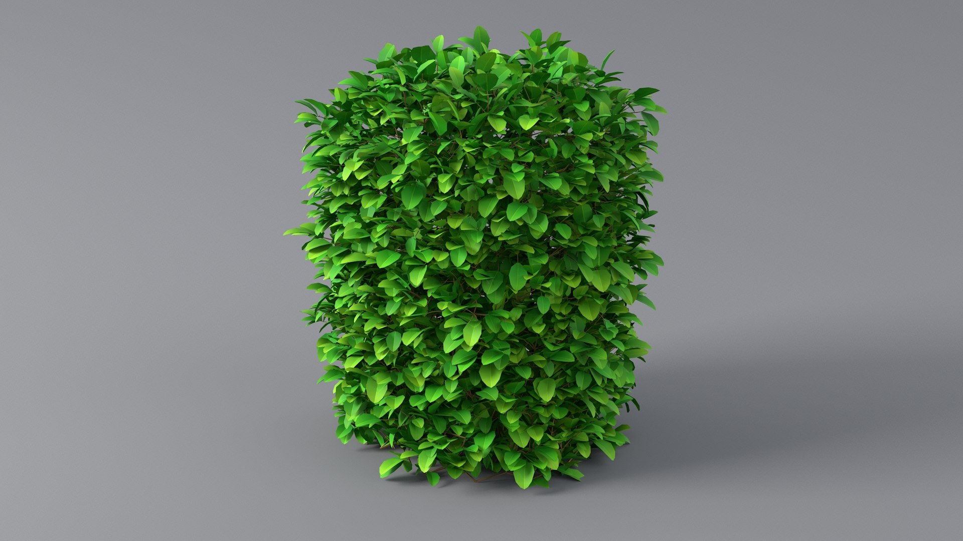 3D Cartoon Bush 08 model - TurboSquid 1941426