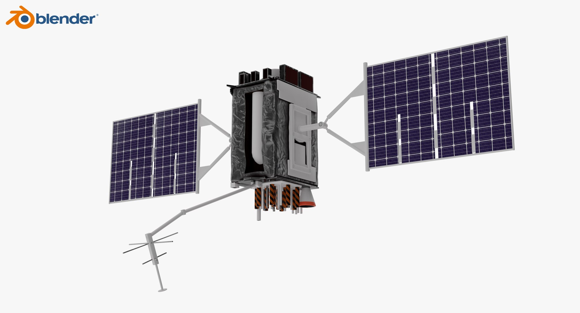 3D Satellite GPS Block III Model - TurboSquid 2087208