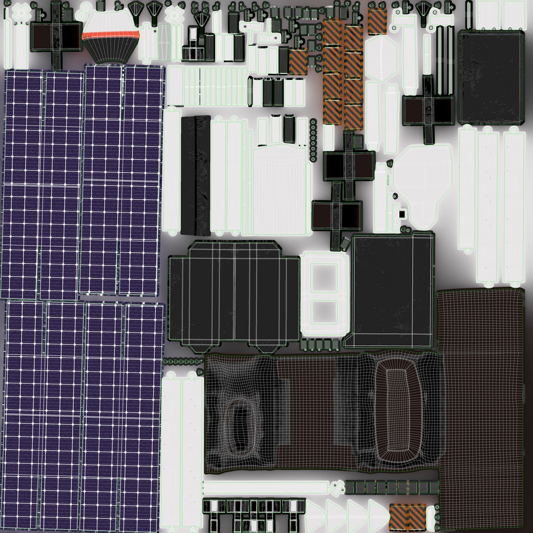 3D Satellite GPS Block III Model - TurboSquid 2087208