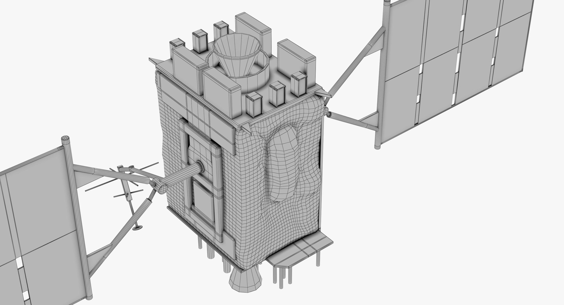 3D Satellite GPS Block III Model - TurboSquid 2087208