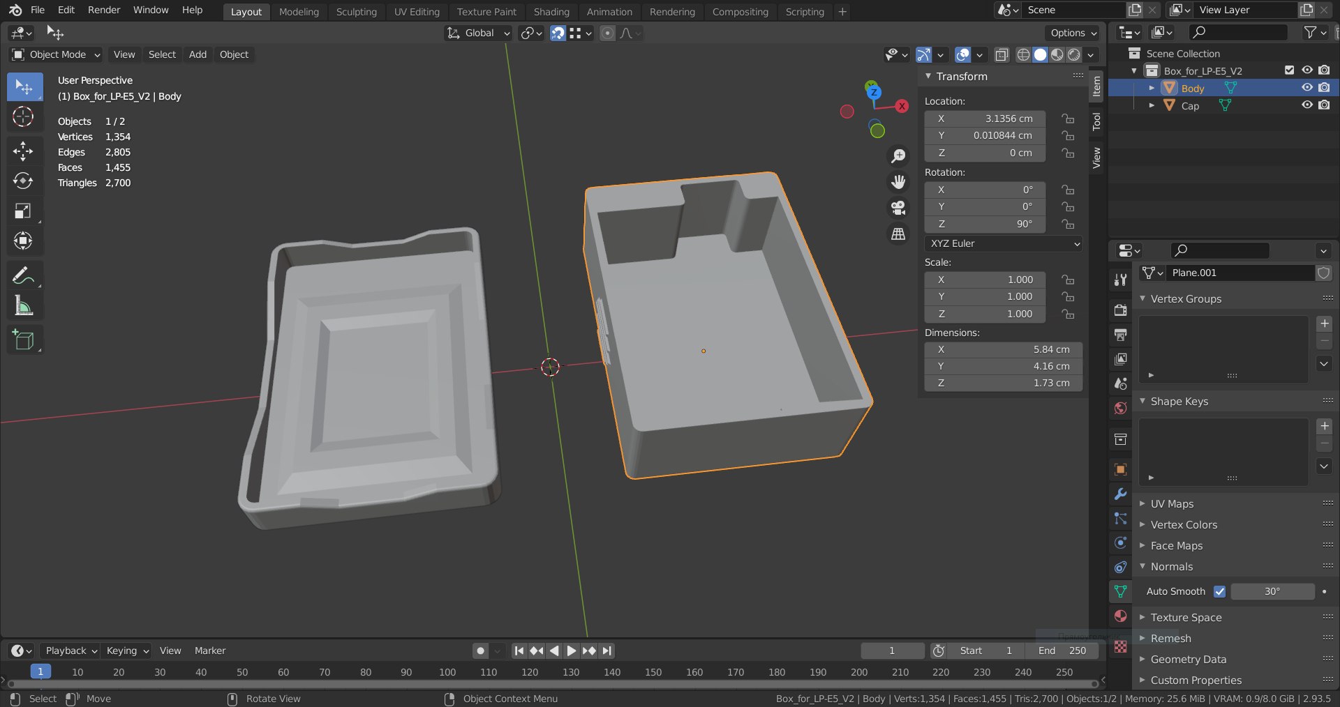 Box-V2 For LP-E5 3D Model - TurboSquid 1968802