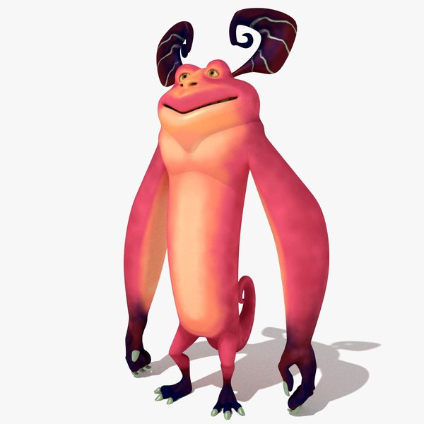 3ds max monsters cartoon b