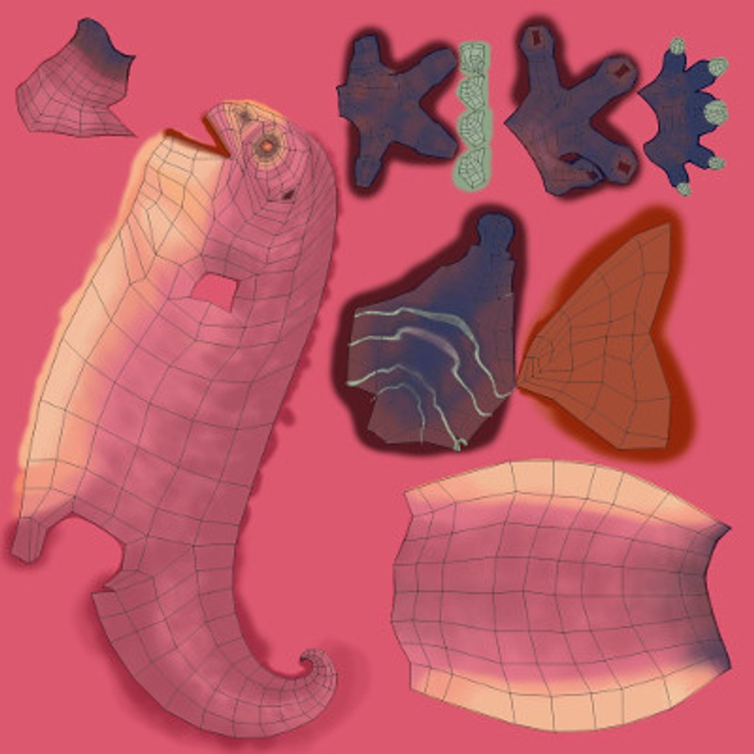 3ds Max Monsters Cartoon B