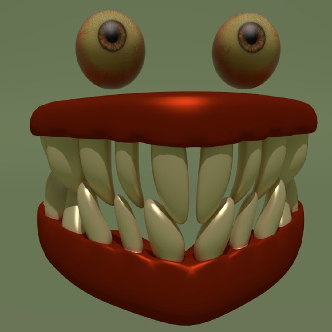 3ds Max Monsters Cartoon B