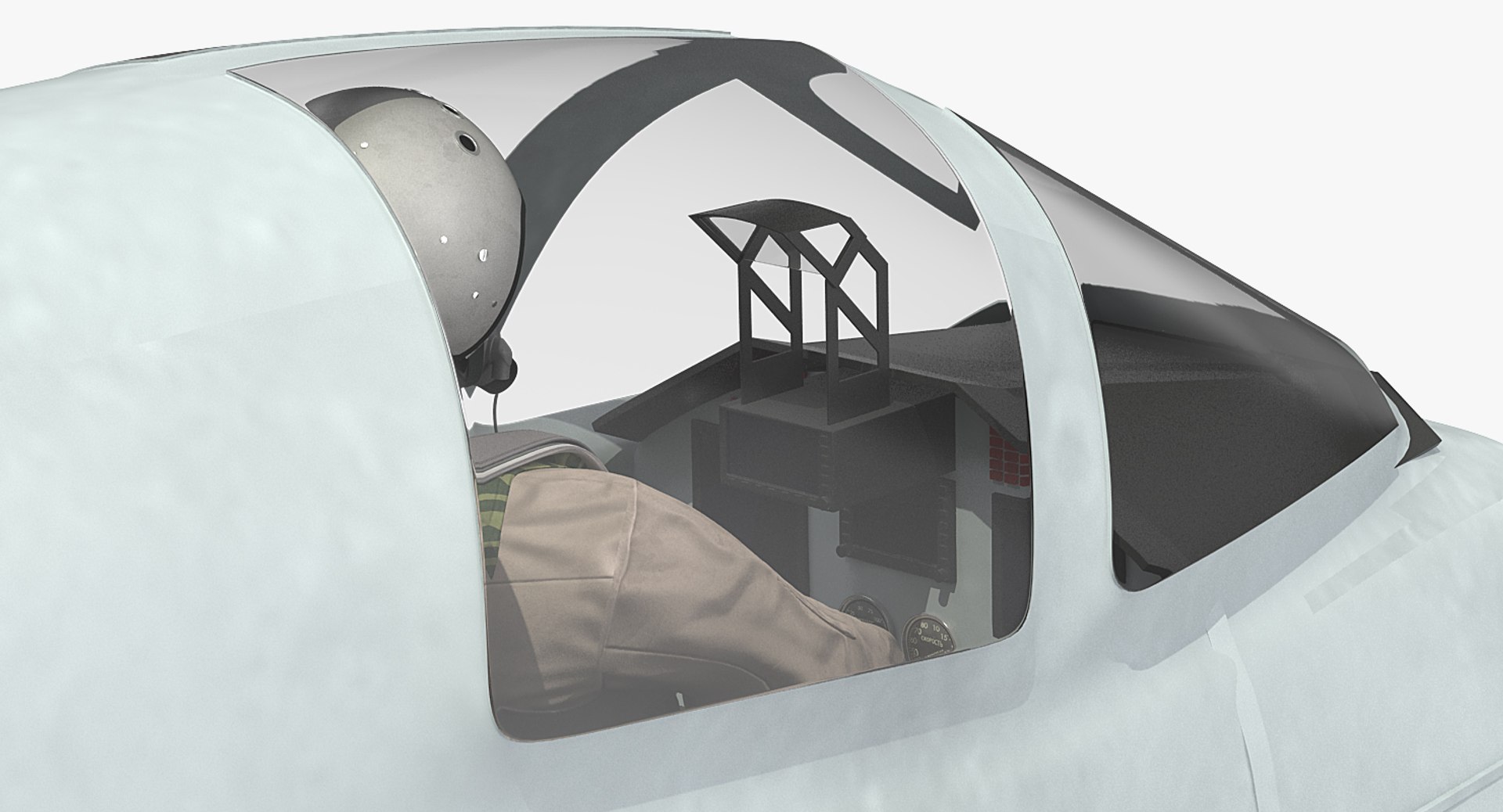 Jet Fighter Pilot Cockpit Model - TurboSquid 1330705